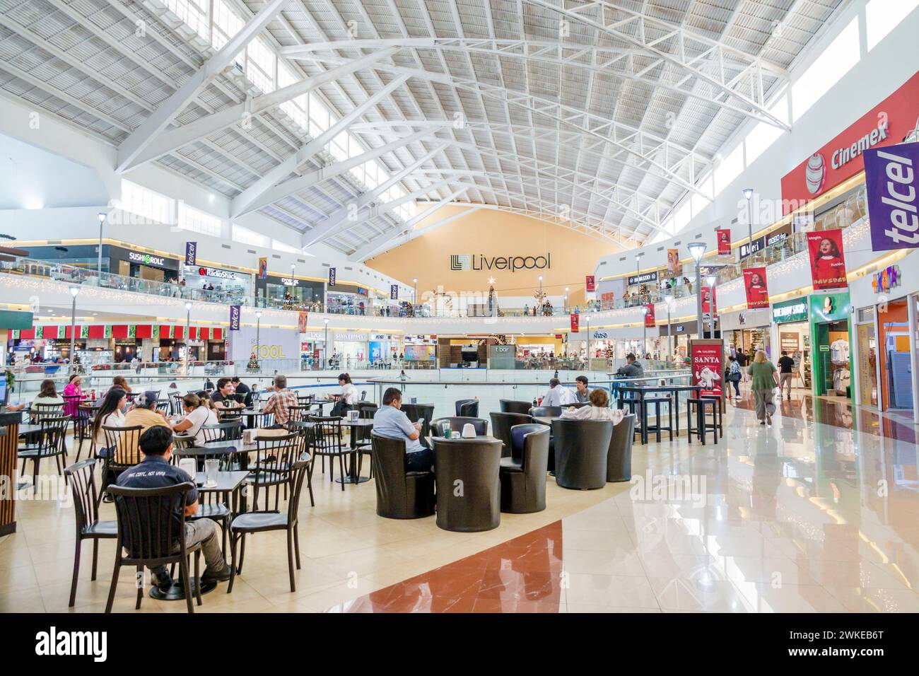 Galerias merida shopping mall atrium hi-res stock photography and ...