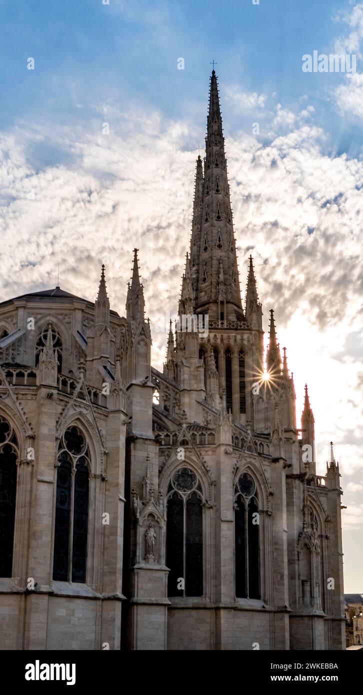 Bordeaux landmarks during day with clear sky Stock Photo - Alamy