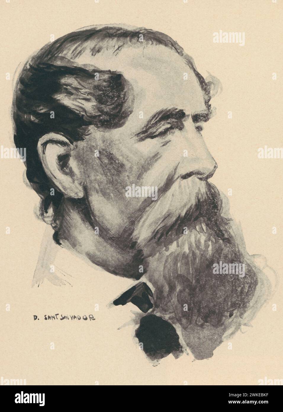 Charles John Huffam Dickens (1812-1870), escritor inglés de la época ...