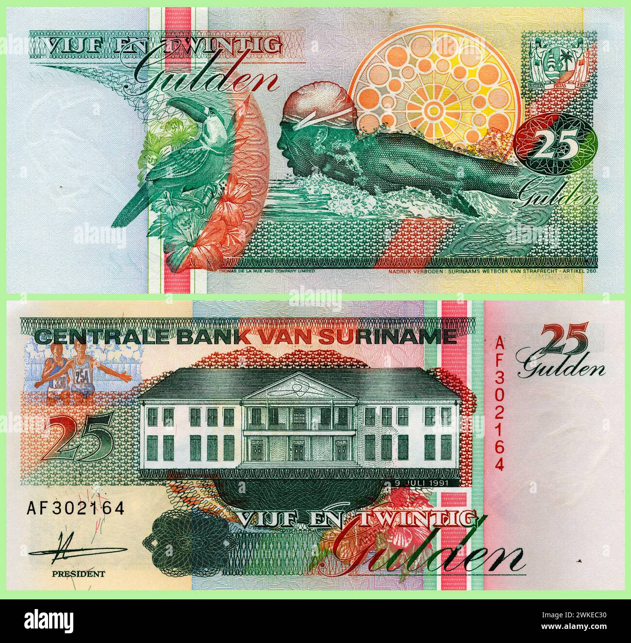 Billete de veinticinco florines hi-res stock photography and images - Alamy