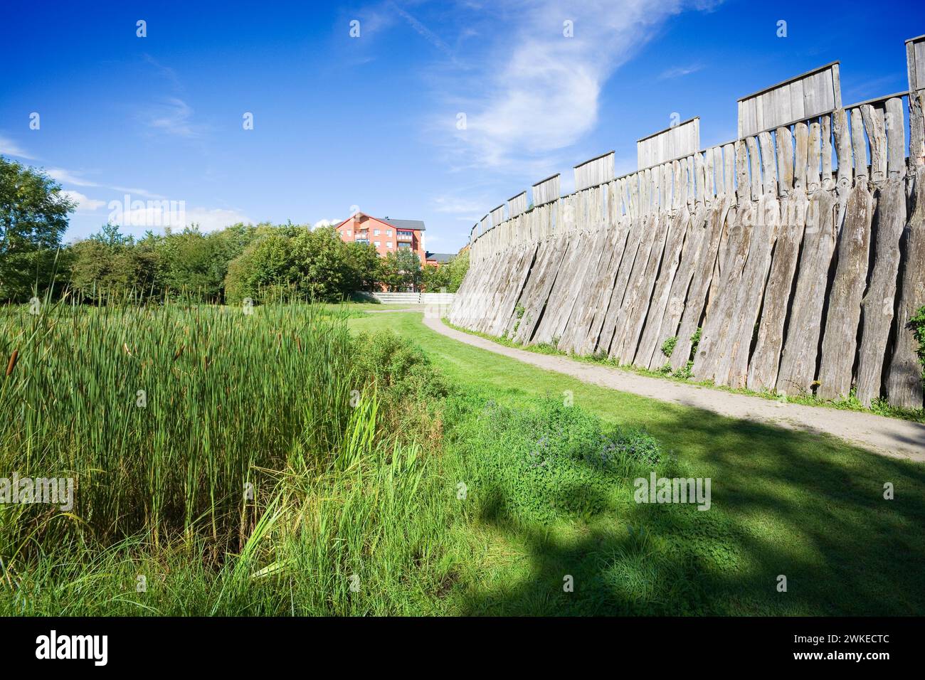 Viking fort trelleborg hi-res stock photography and images - Alamy
