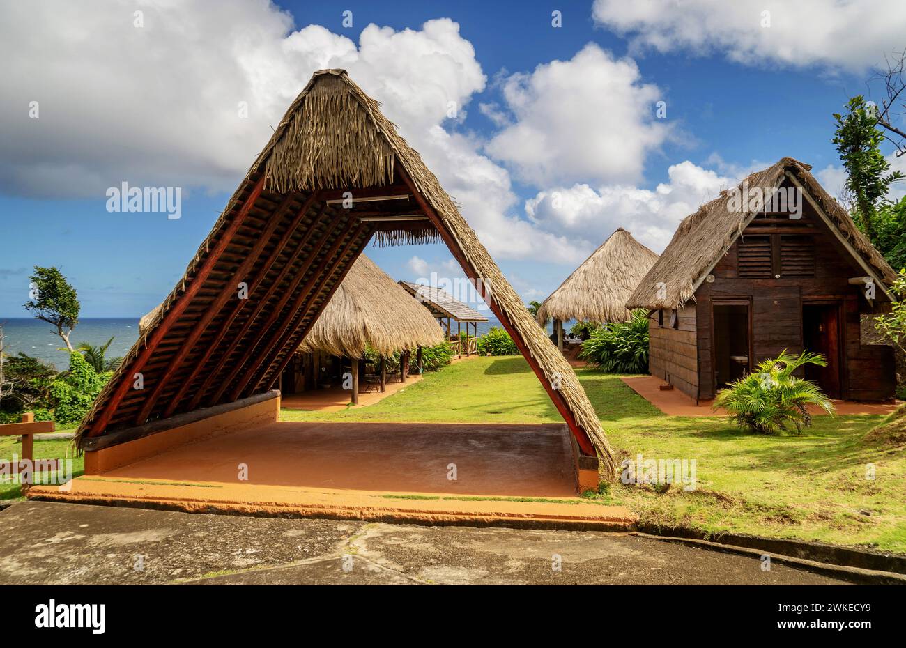 Kalinago cultural village dominica hi-res stock photography and images ...