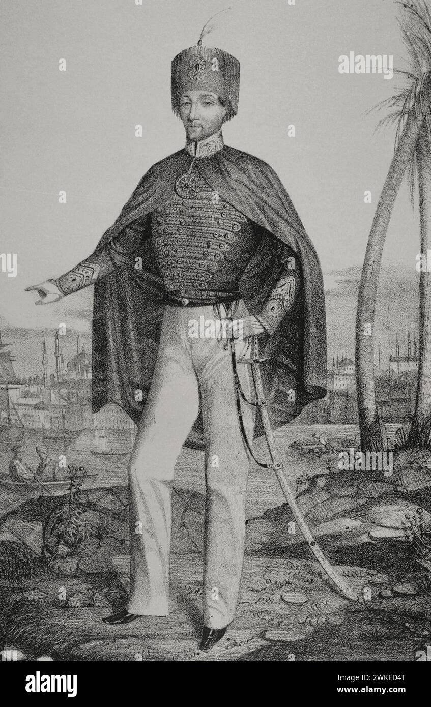 Abdulmejid I (1823-1861). Sultan of the Ottoman Empire (1839-1861 ...