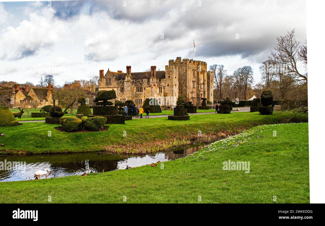 Hever Castle and Gardens, Hever, Kent England Stock Photo - Alamy