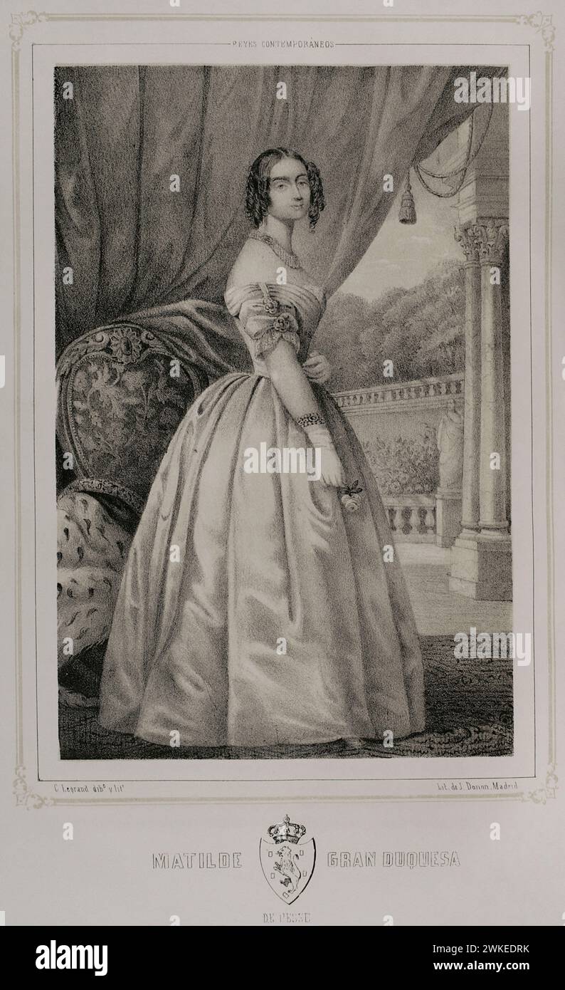 Mathilde caroline of bavaria hi-res stock photography and images - Alamy
