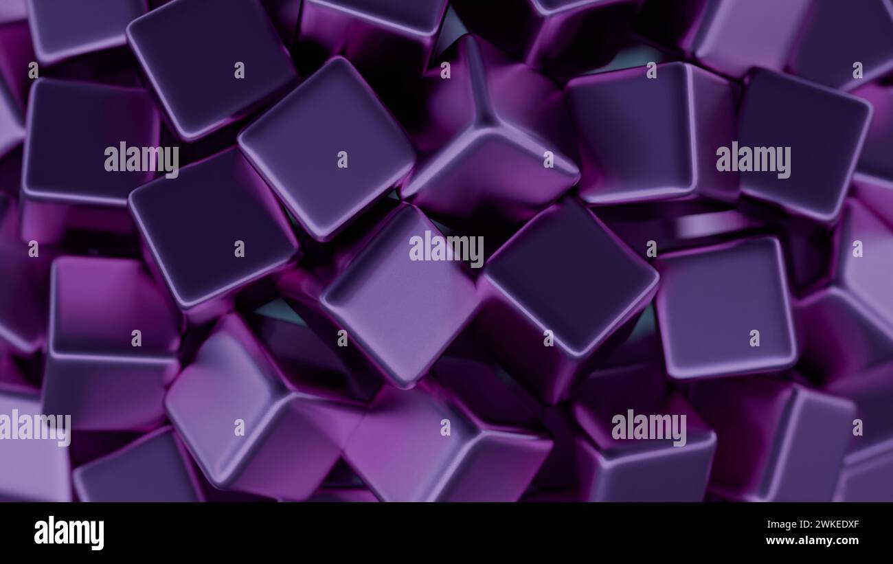 Abstract, minimalist blockchain data blocks with subtle shading Stock ...