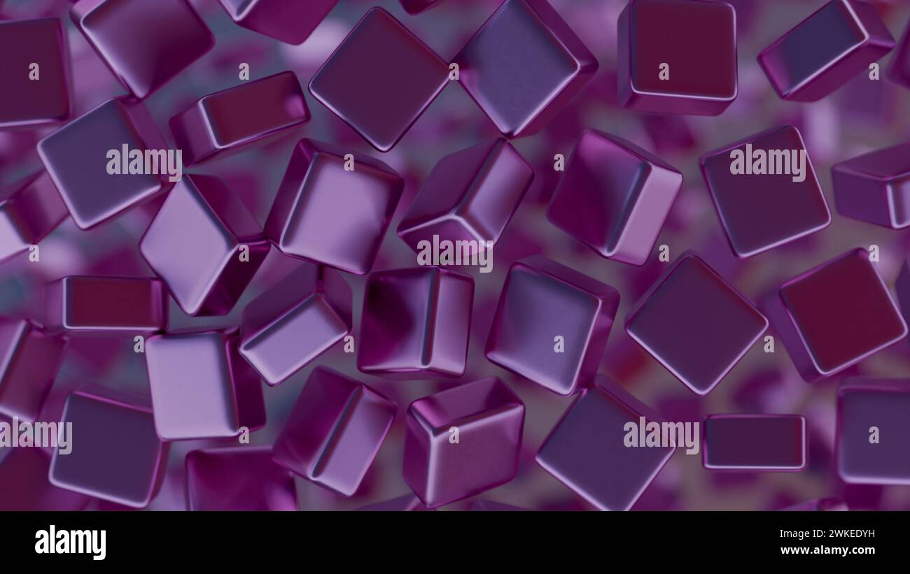 Abstract, minimalist blockchain data blocks with subtle shading Stock ...