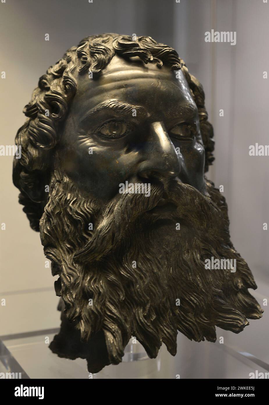 Seuthes III. King of Odrysia between 324 BC and 312 BC. Head of Seuthes ...