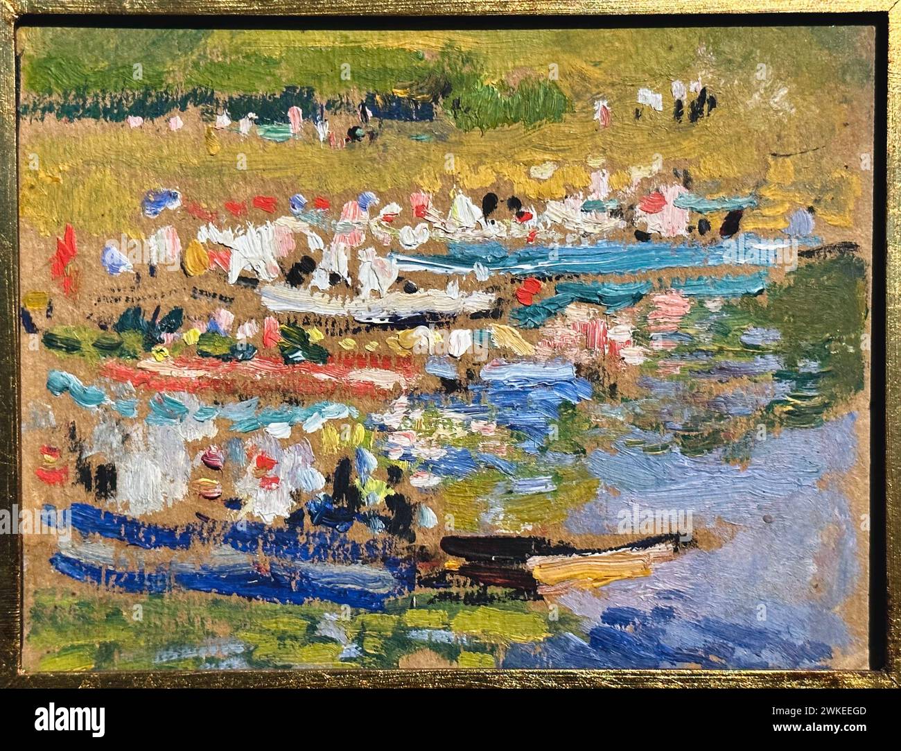 Basque painter in the impressionist style hi-res stock photography and ...