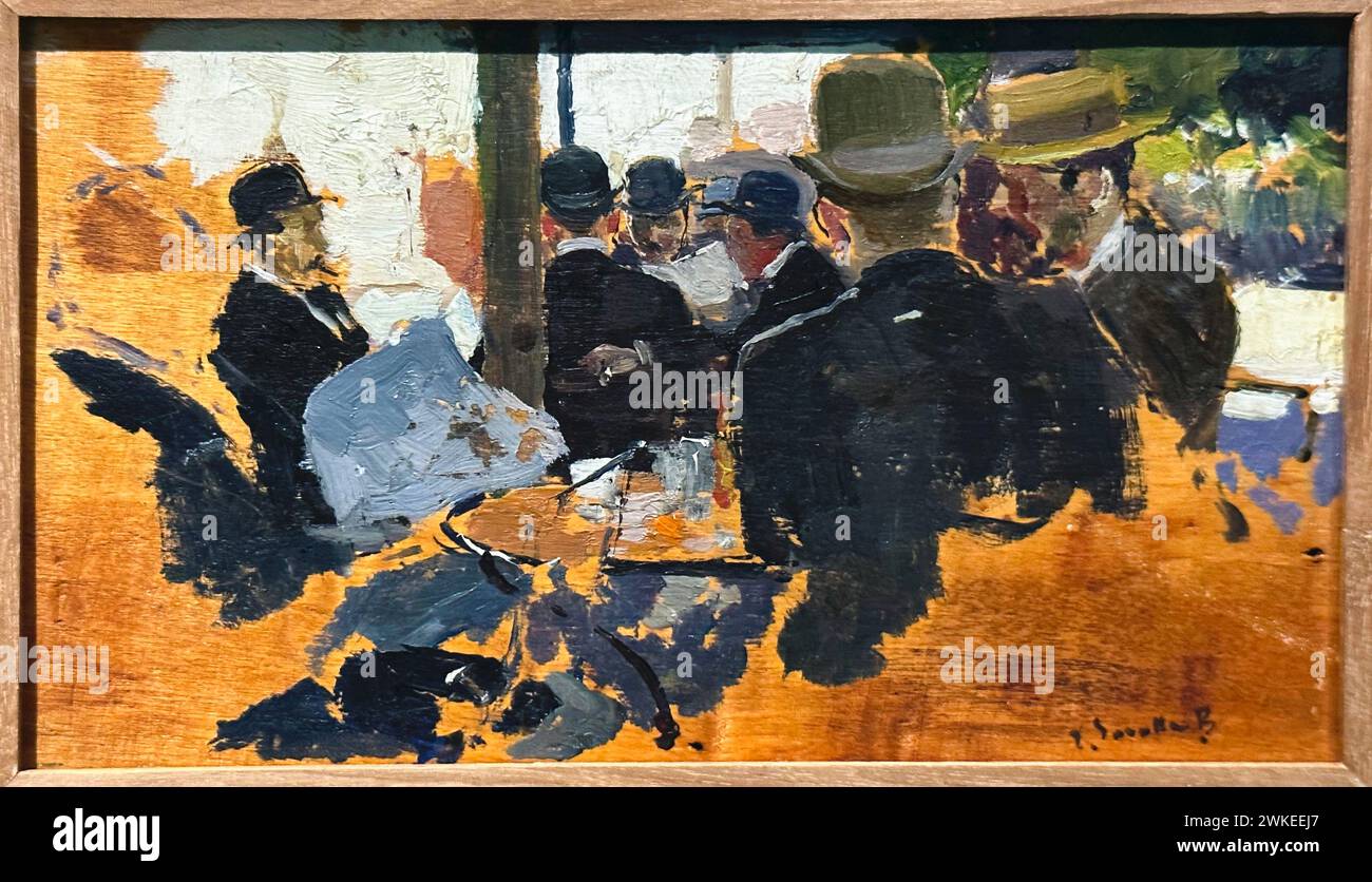 San Sebastián, 1901, Joaquín Sorolla (1863-1923) This painting by ...