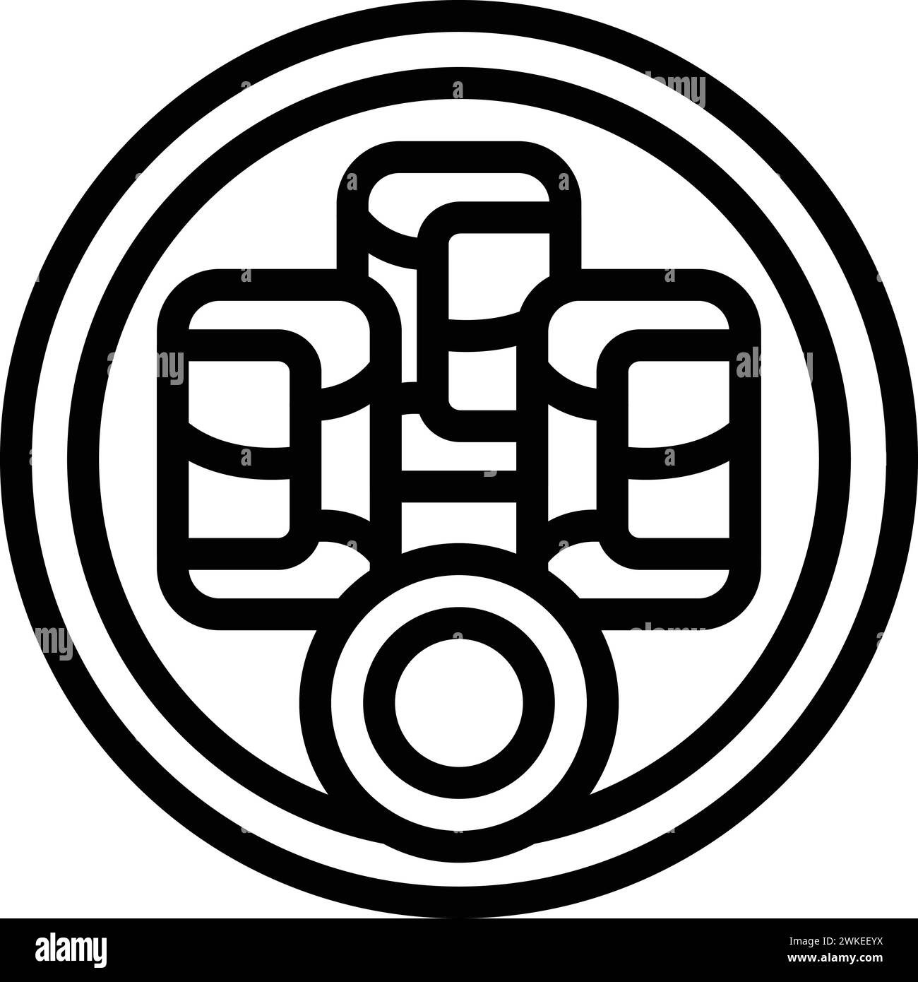 Stuffed plump vegetables icon outline vector. Traditional Turkish ...