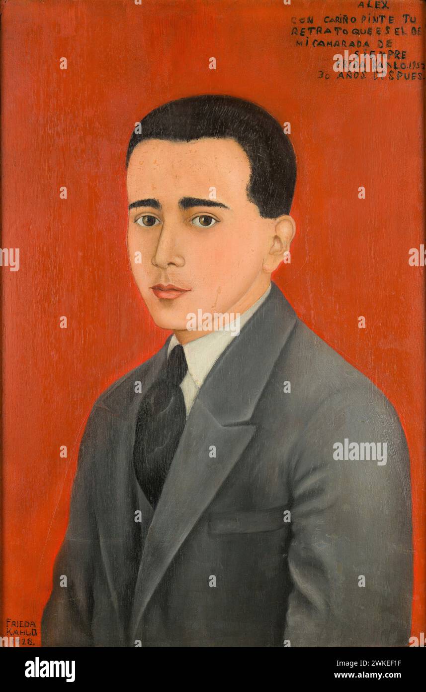 Portrait of Alejandro Gómez Arias. Museum: Museo Dolores Olmedo Patino ...