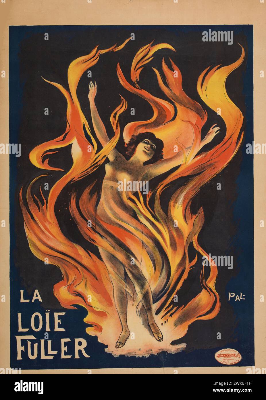 La Loïe Fuller. Museum: PRIVATE COLLECTION. Author: Pal (Jean de ...