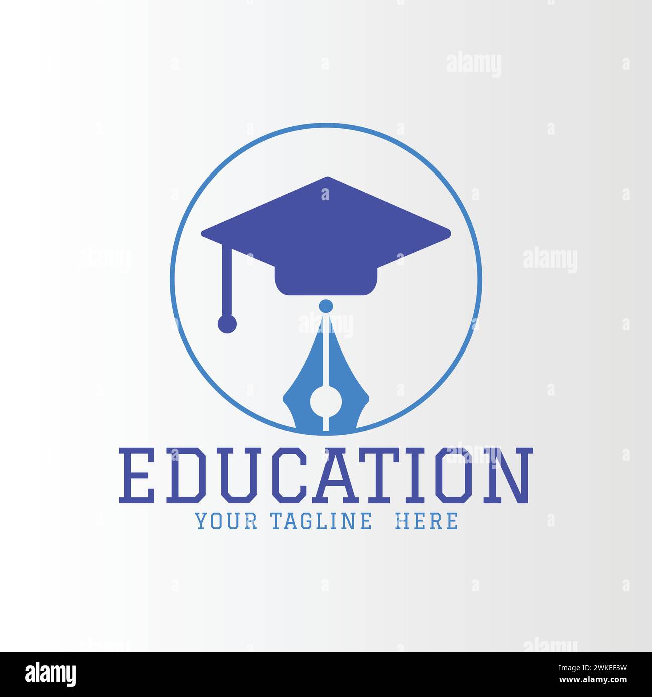 Student education logo Stock Vector Images - Alamy