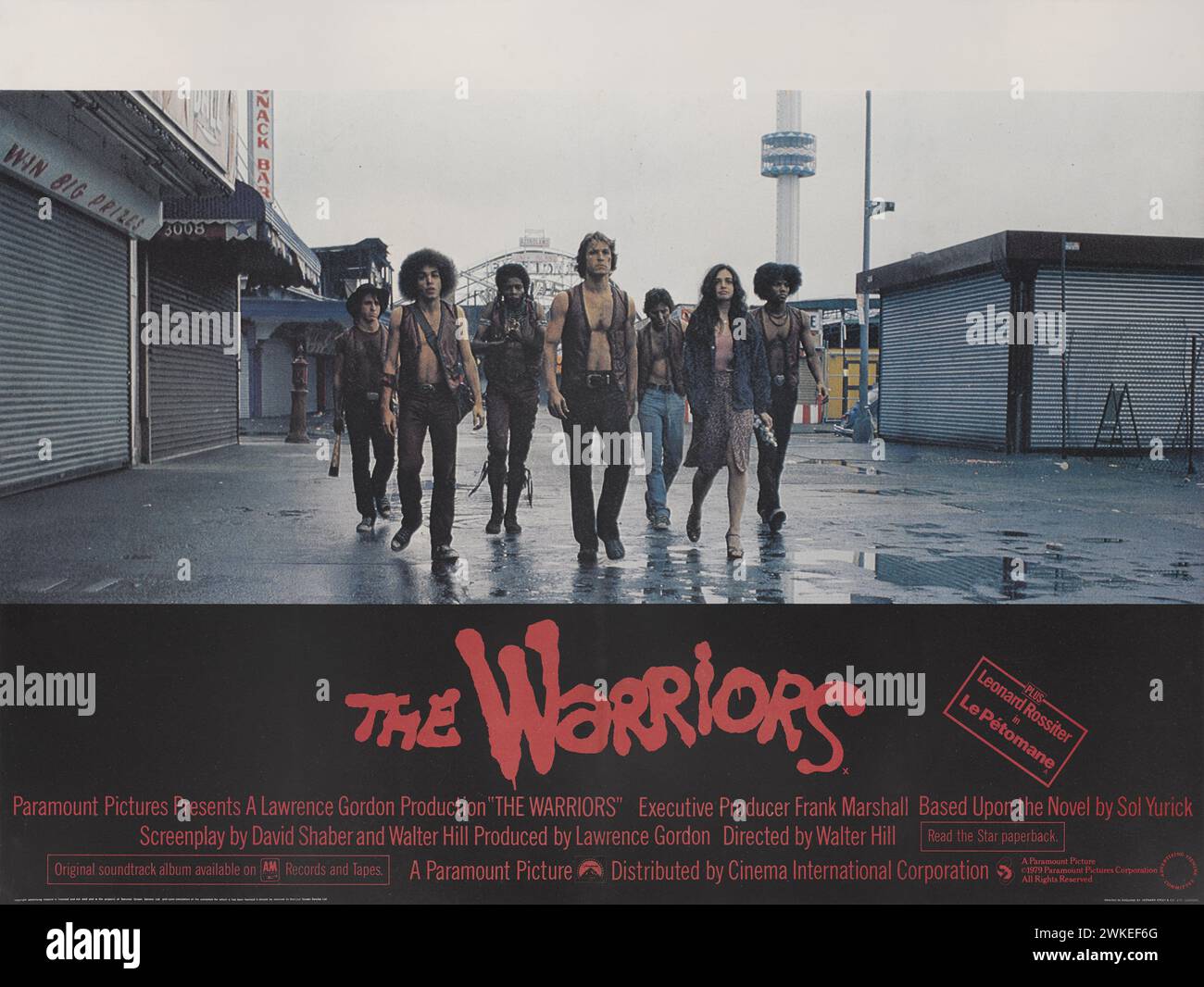 Movie poster "The Warriors" by Walter Hill. Museum: PRIVATE COLLECTION ...