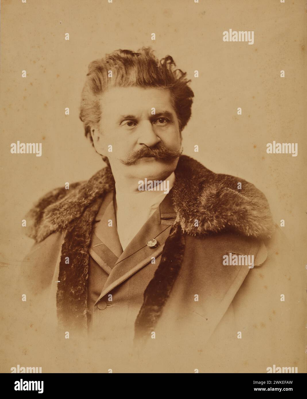 Porträt von Johann Strauss (1825-1899). Museum: Privatsammlung. Author ...
