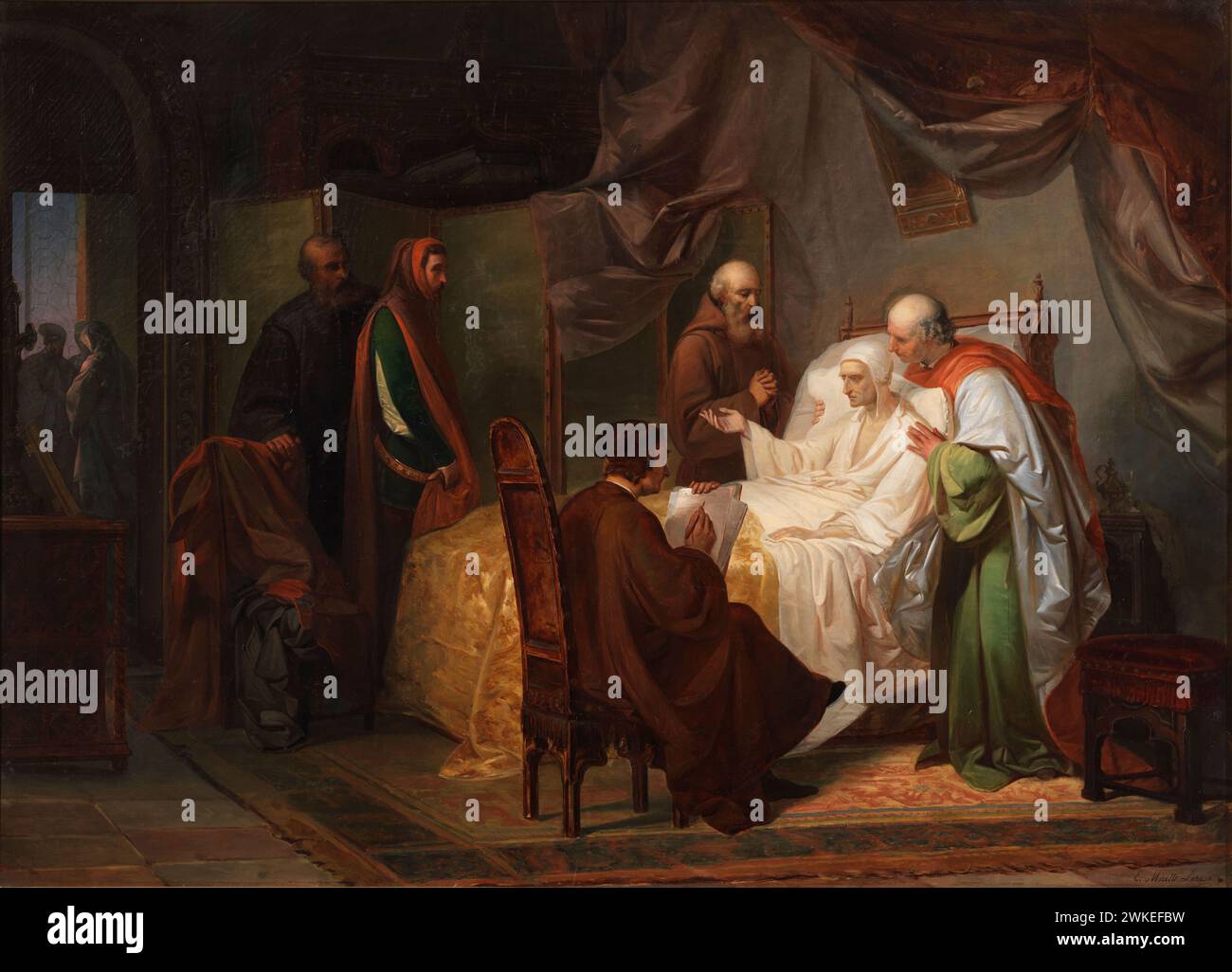 Dante göttliche komödie malerei hi-res stock photography and images - Alamy