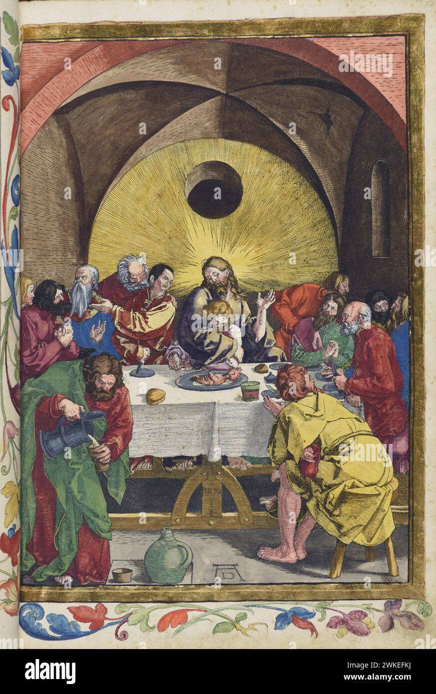 Das letzte abendmahl von jesus hi-res stock photography and images - Alamy