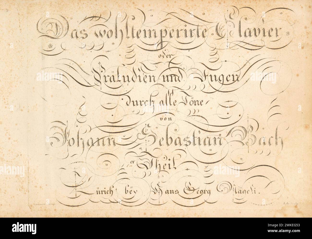 The Well-Tempered Clavier or Preludes and Fugues through all the tones ...