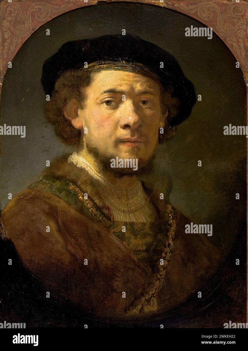 Portrait of a Young Man with a Golden Chain (Self-Portrait with a ...