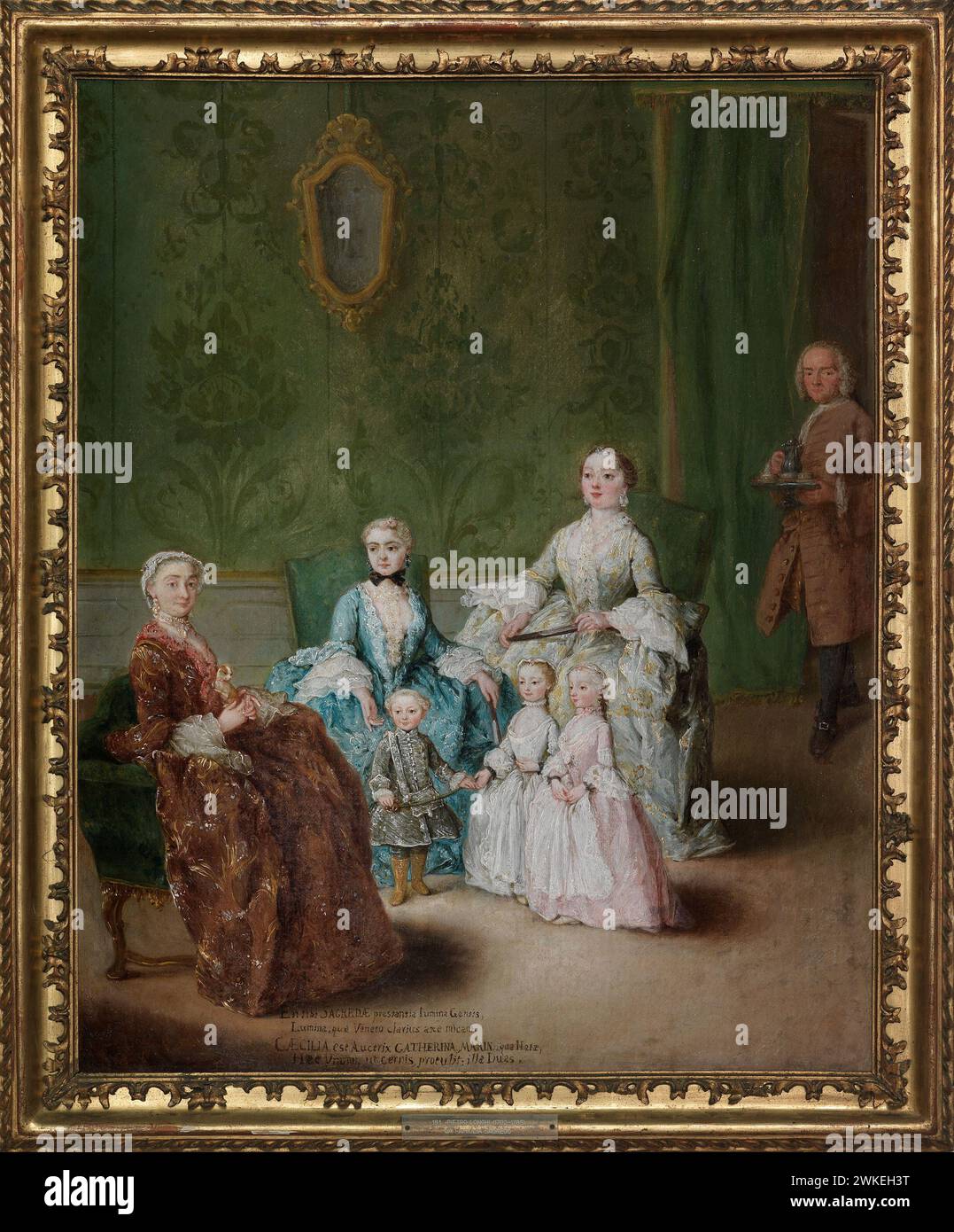 Die Familie Sagredo. Museum: Fondazione Querini Stampalia. Author ...