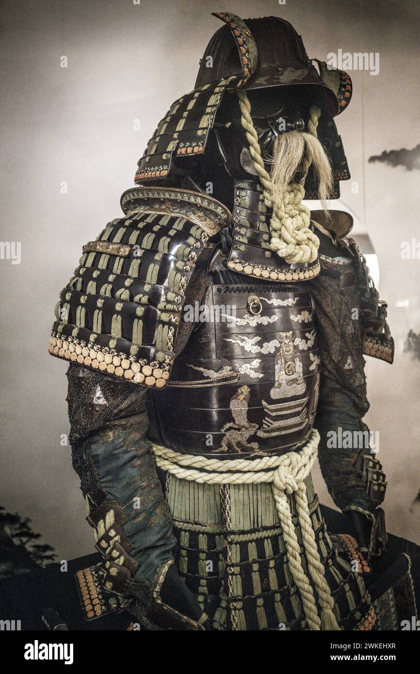 samurai armor, Edo period, 19th century, Naka Hachiman Minamoto no ...