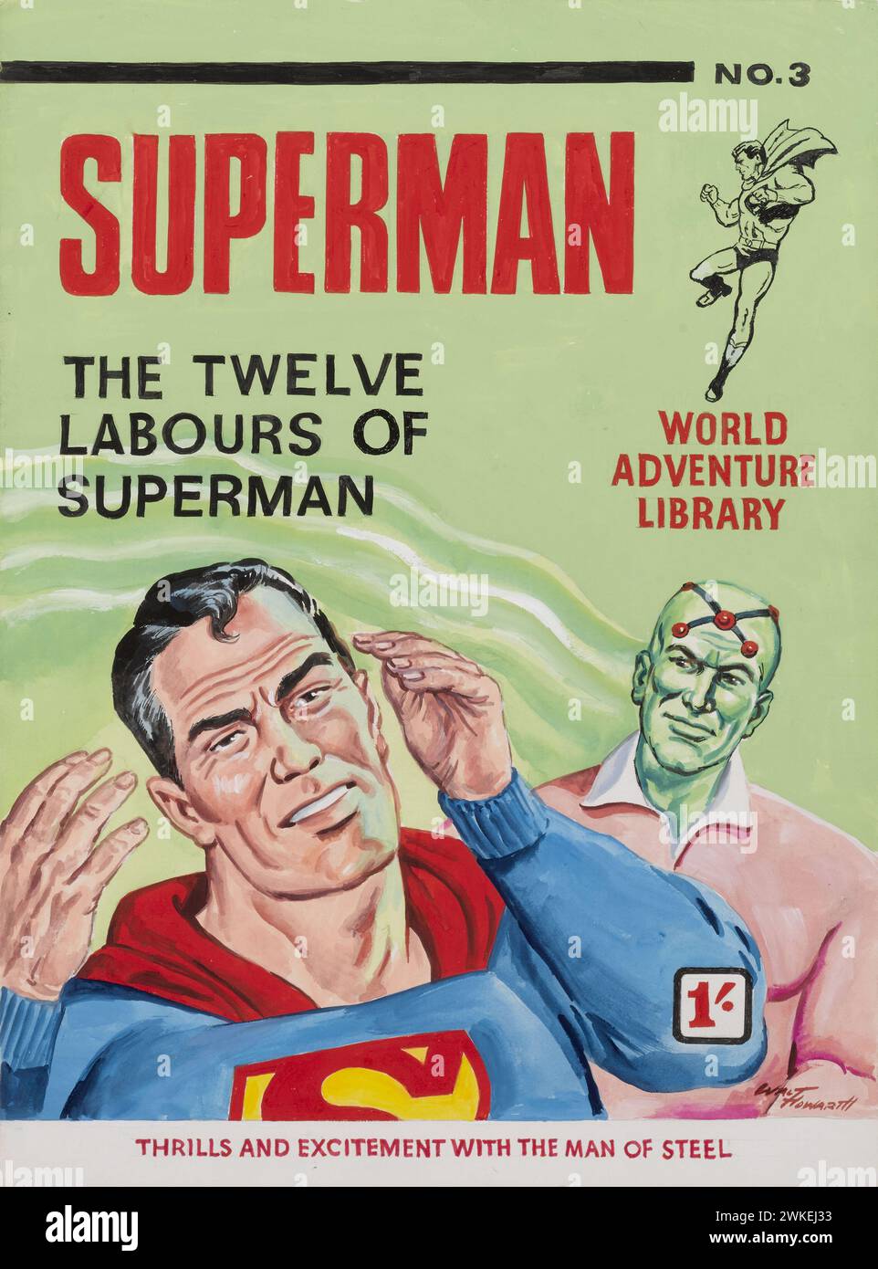 Superman, The Twelve Labours of Superman. Museum: PRIVATE COLLECTION ...