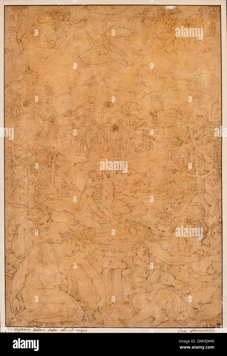 L'âge d'or (The Golden Age). Museum: Musee du Louvre, Paris. Author ...