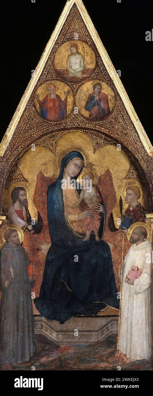 Jungfrau maria kind malerei hi-res stock photography and images - Alamy