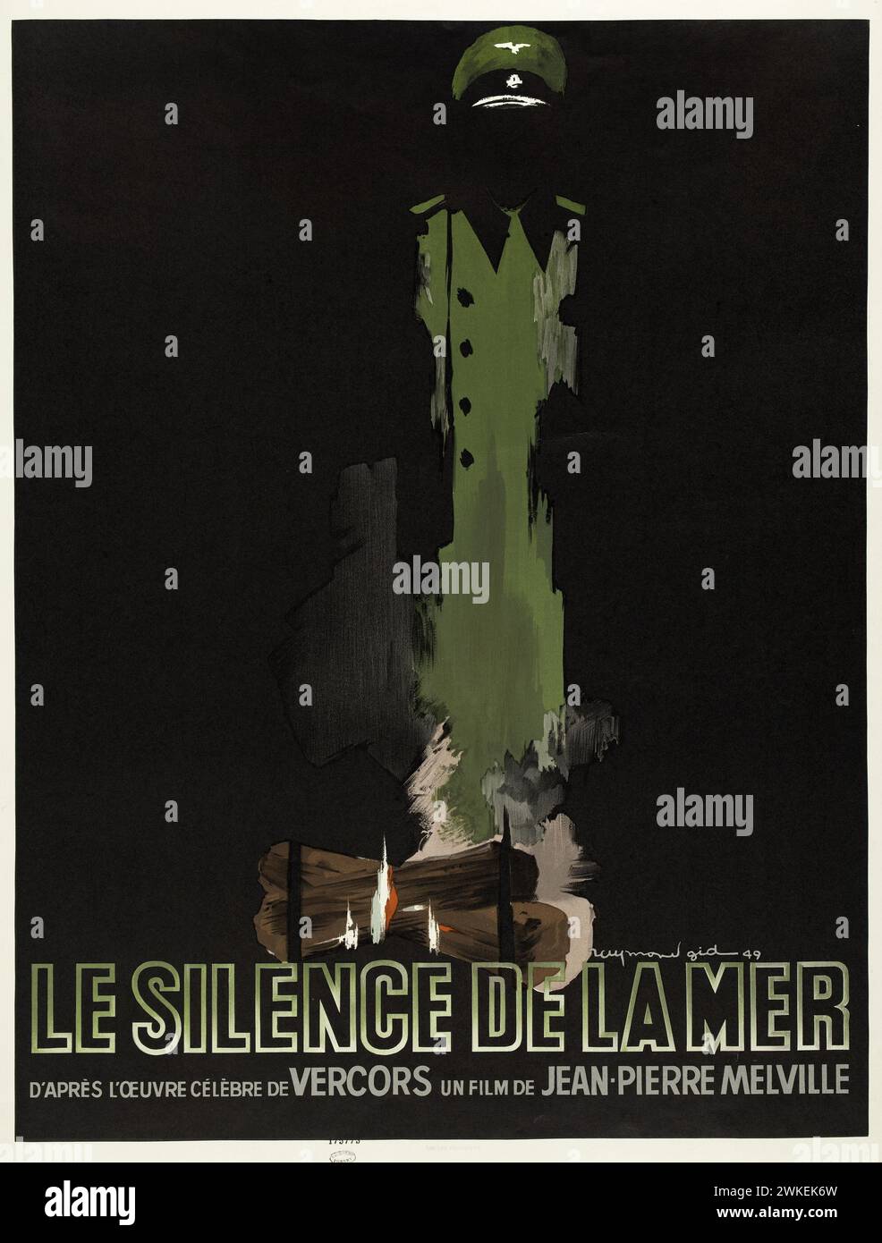 Movie poster "The Silence of the Sea (Le silence de la mer) by Jean ...