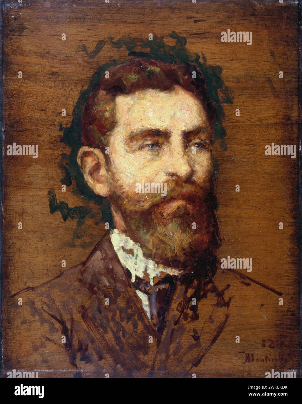 Porträt von Maler Félix-Francois Ziem (1821-1911). Museum: Petit Palais, Musée des Beaux-Arts de ...