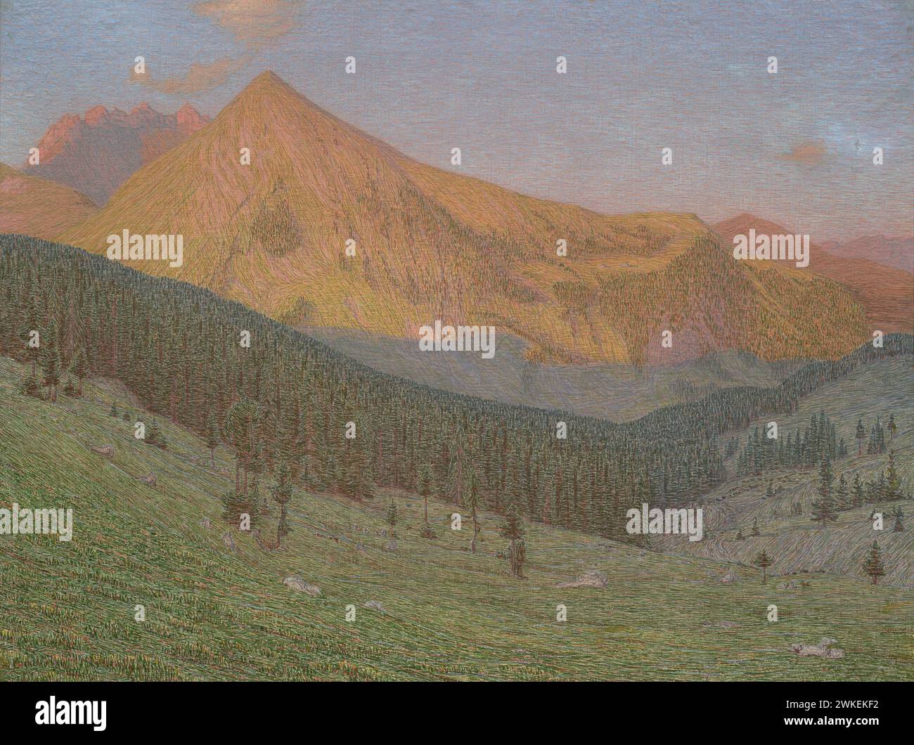 Roc d'Enfer et l'Uble. Museum: Privatsammlung. Author: Alexandre ...