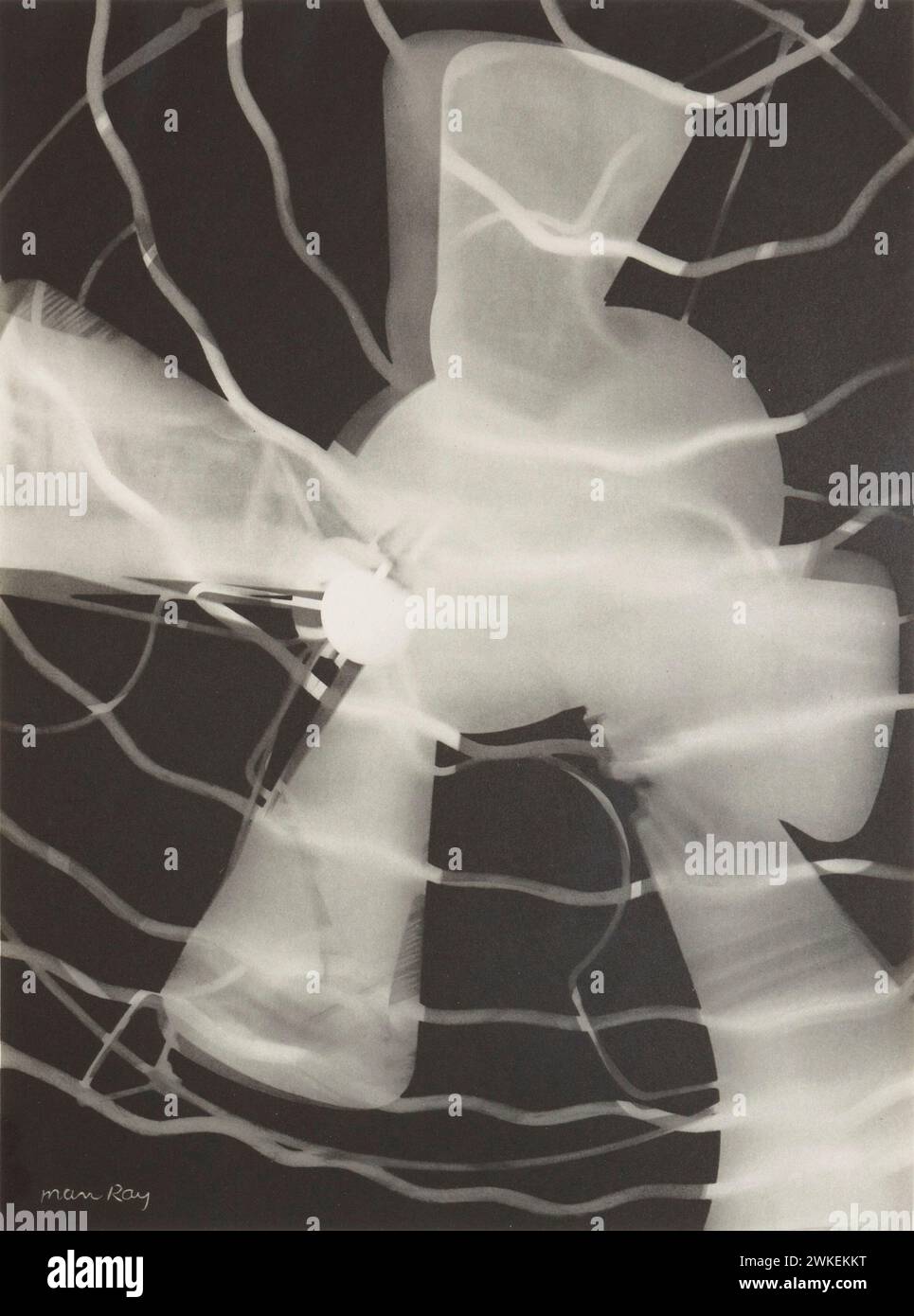 Le Souffle. Électricité. Museum: © Man Ray Trust Stock Photo - Alamy