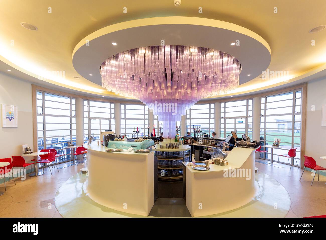 The Midland Hotel is a Streamline Moderne building in Morecambe ...