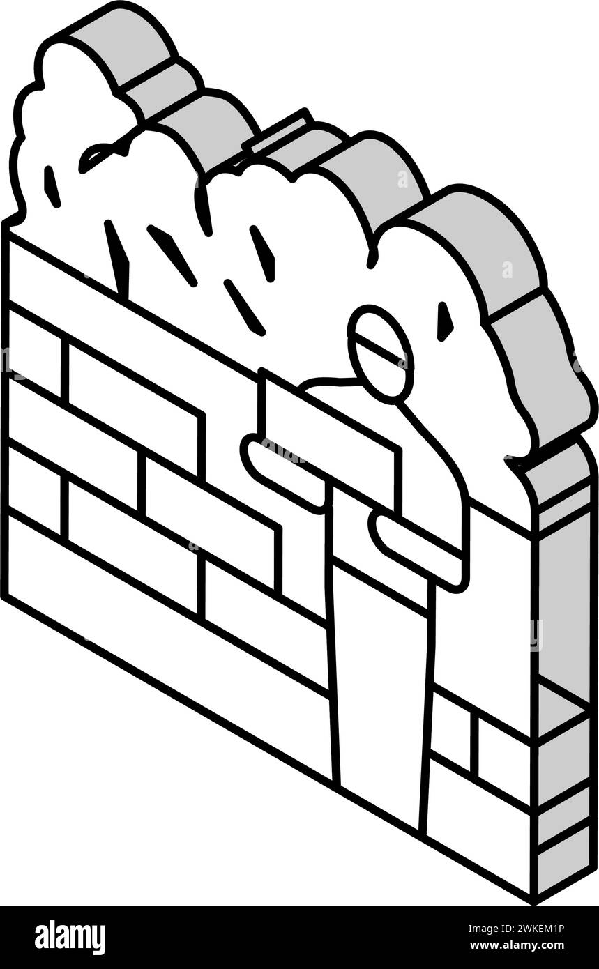 brickwork services isometric icon vector illustration Stock Vector ... brickwork services isometric icon vector illustration Stock Vector ...
