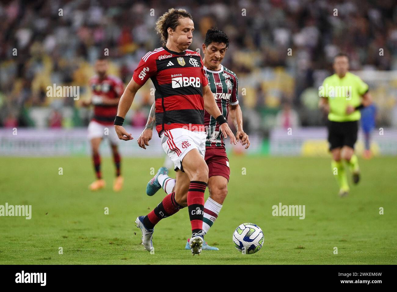 Rio de Janeiro, Brazil, June 1, 2023. Soccer players of the Flamengo ...