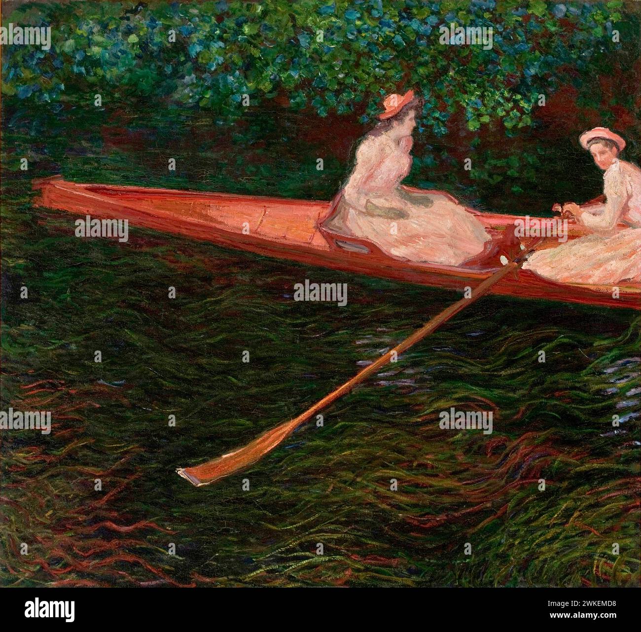 The Canoe on Epte. Museum: Museu de Arte de São Paulo. Author: CLAUDE ...