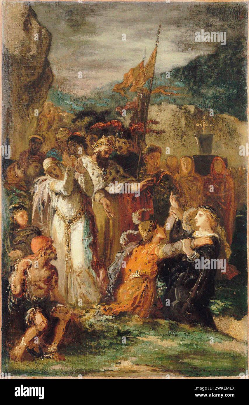 Hamlet. Museum: Musée Gustave Moreau Stock Photo - Alamy