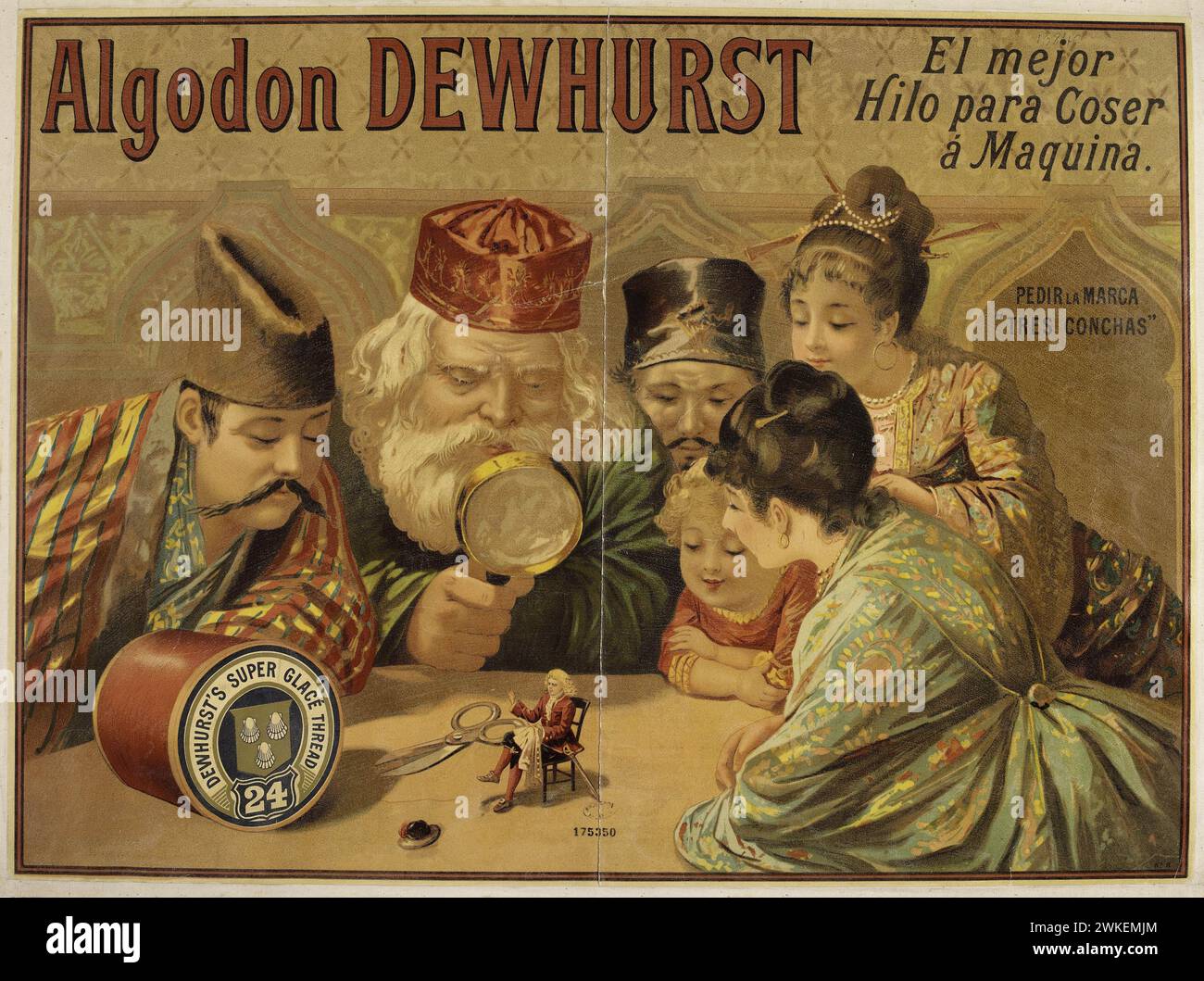 Dewhurst Sewing Thread. Museum: PRIVATE COLLECTION. Author: ANONYMOUS ...