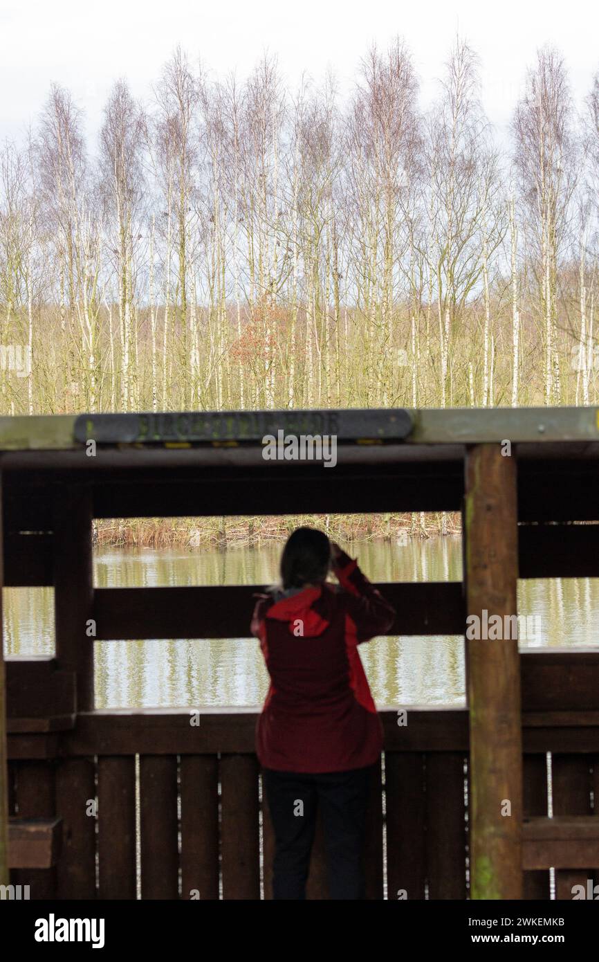 Moore Nature Reserve Warrington Stock Photo - Alamy