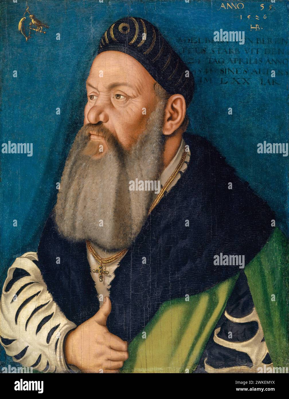 Portrait of Adelberg III of Bärenfels. Museum: Art Museum Basel. Author ...