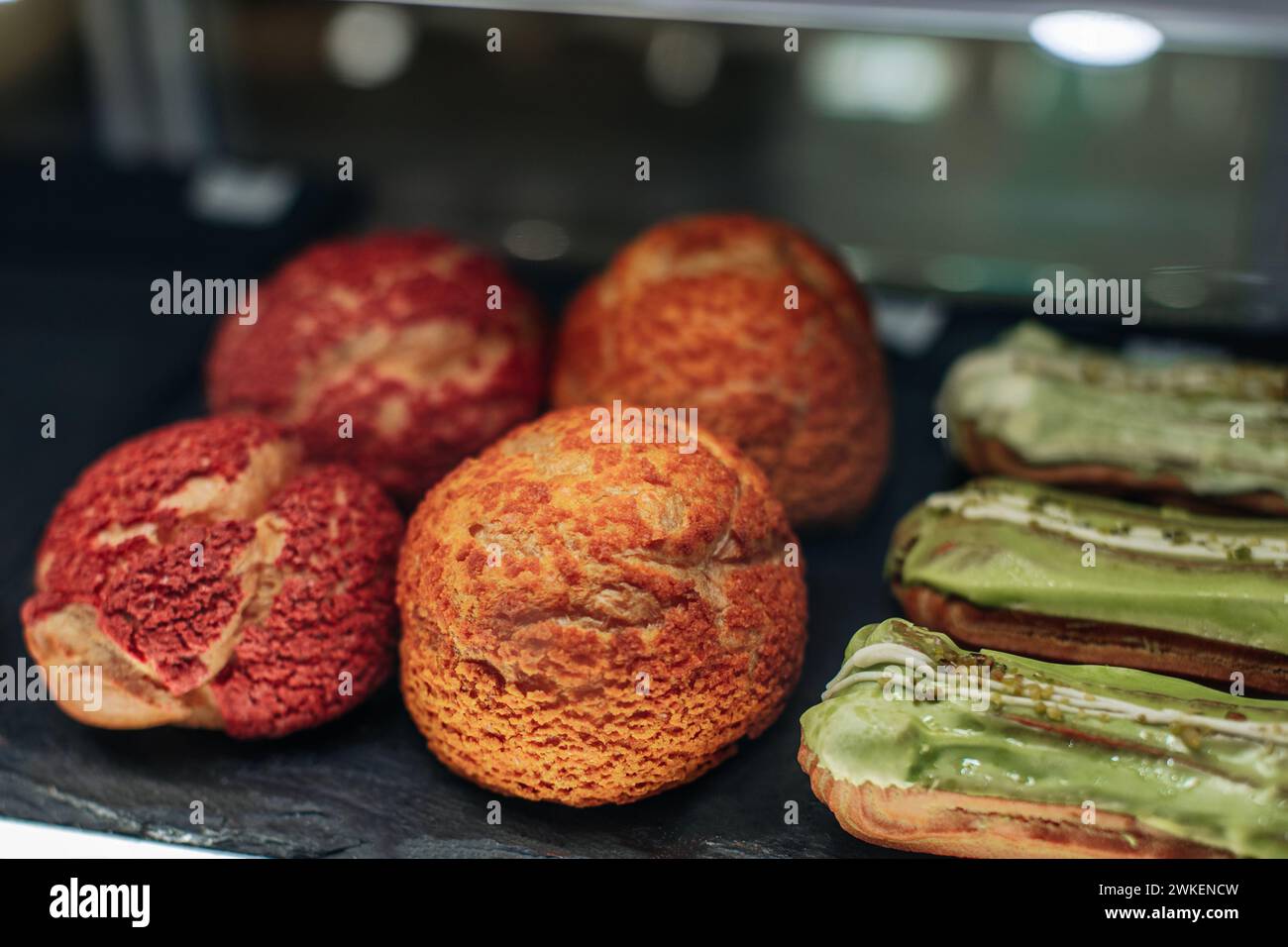 Eclairs cake hi-res stock photography and images - Alamy