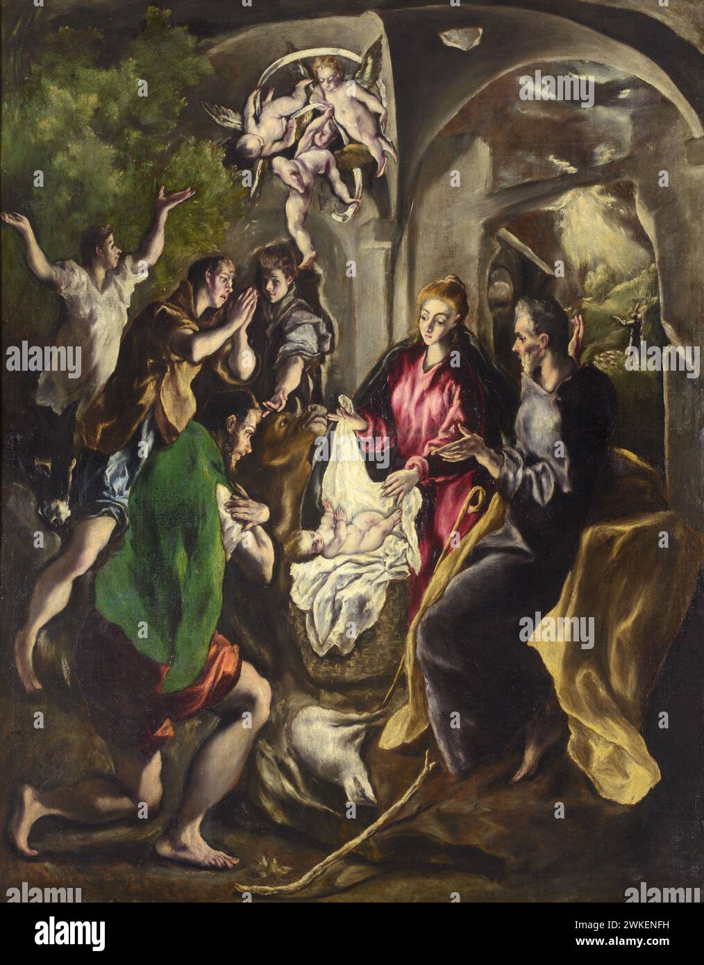 The Adoration of the Shepherds. Museum: Museu del Patriarca, Valencia ...