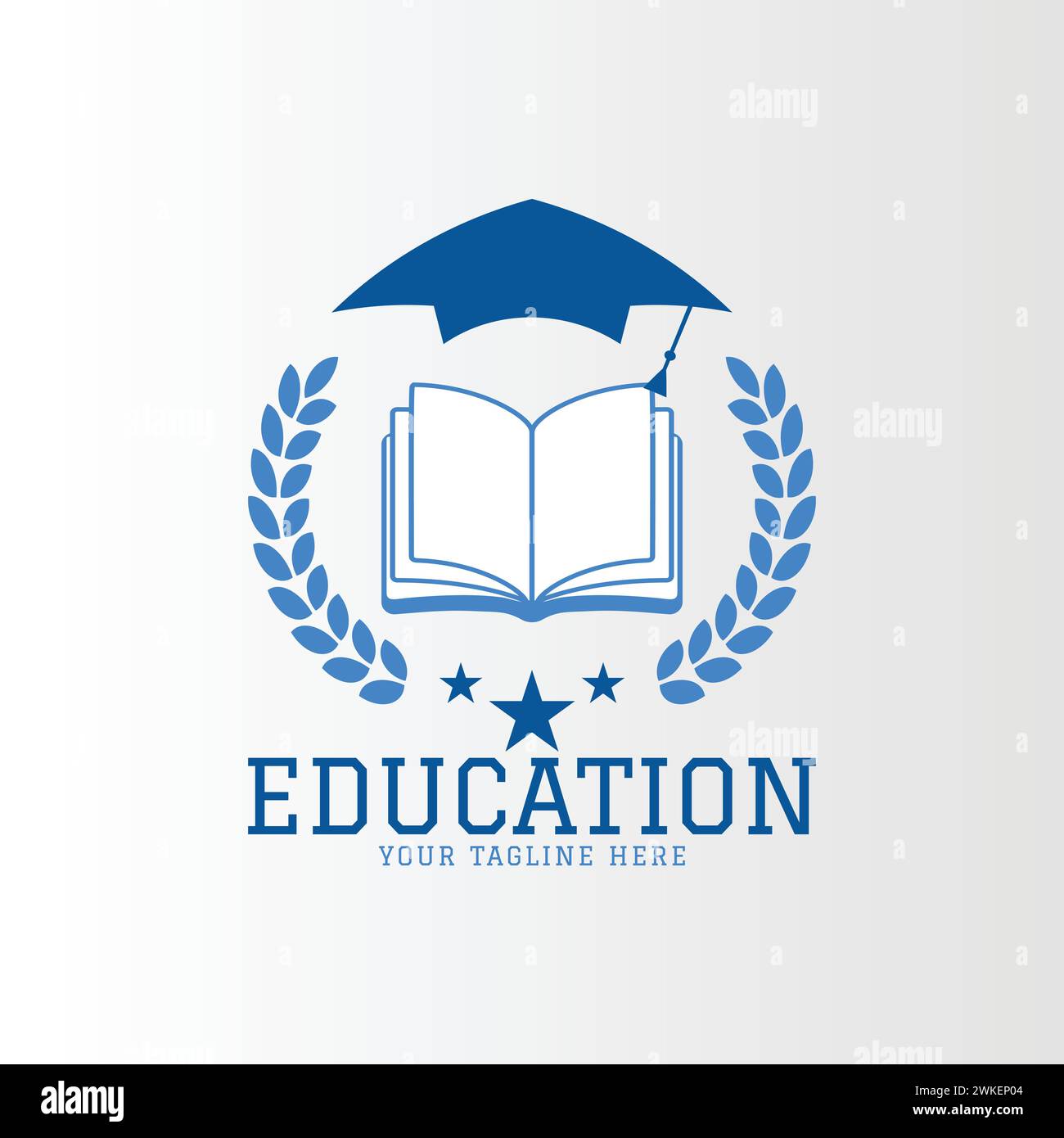 Education logo Stock Vector Images - Alamy