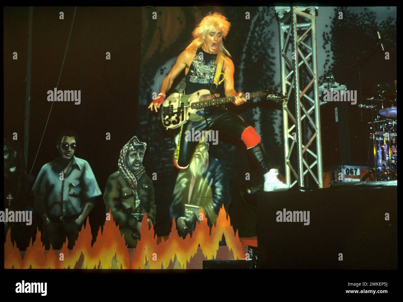 W.A.S.P. performing live at The Santa Monica Civic Auditorium in Santa ...