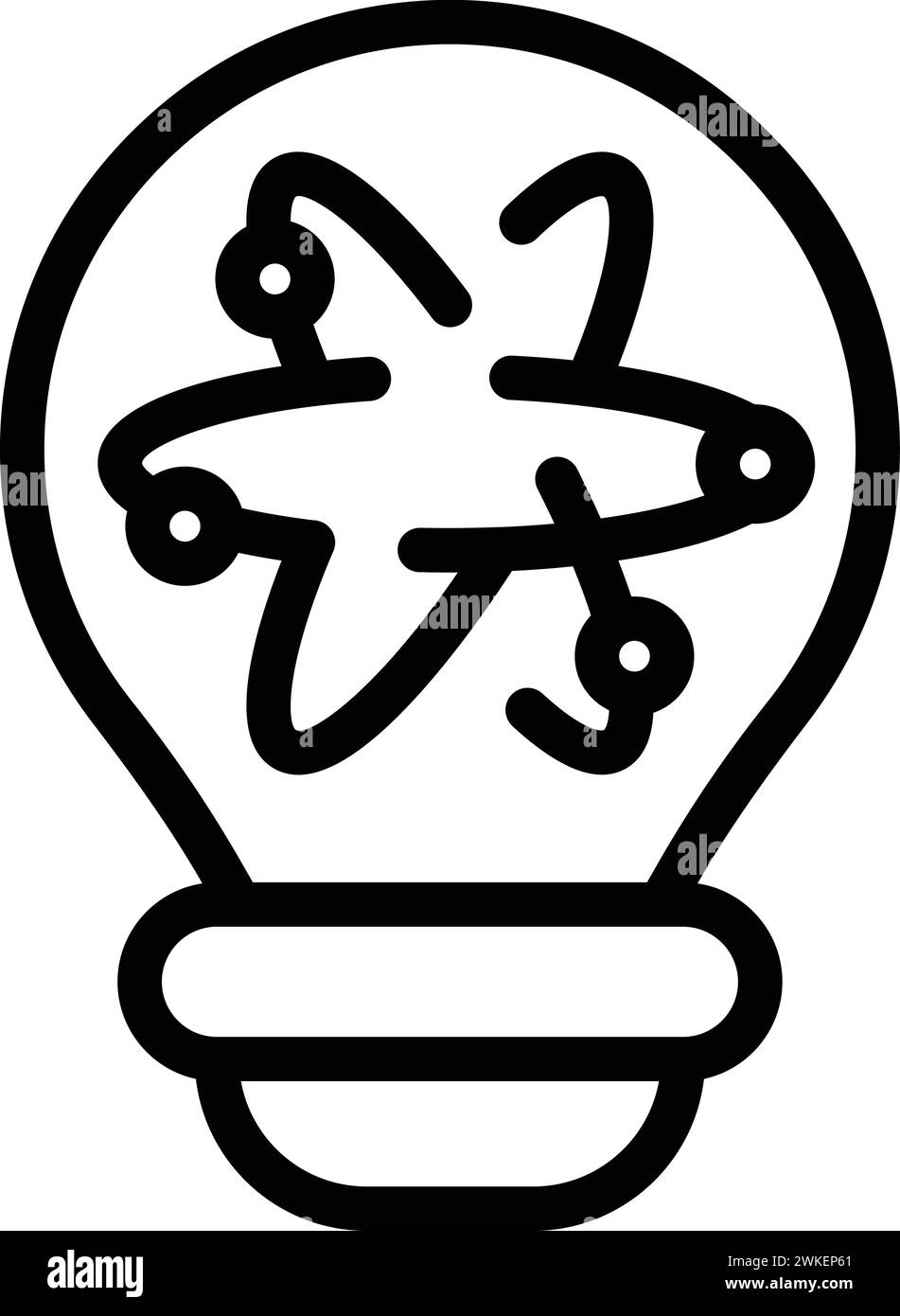 Knowledge gain icon outline vector. Science learning evolution. Mastery ...