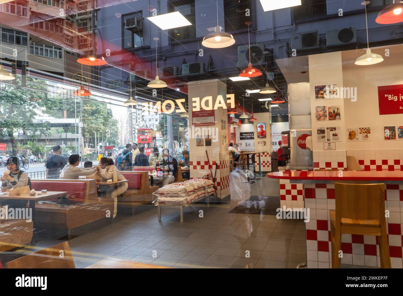 Hong Kong December 2023 - Five Guys Fast Food Stock Photo - Alamy