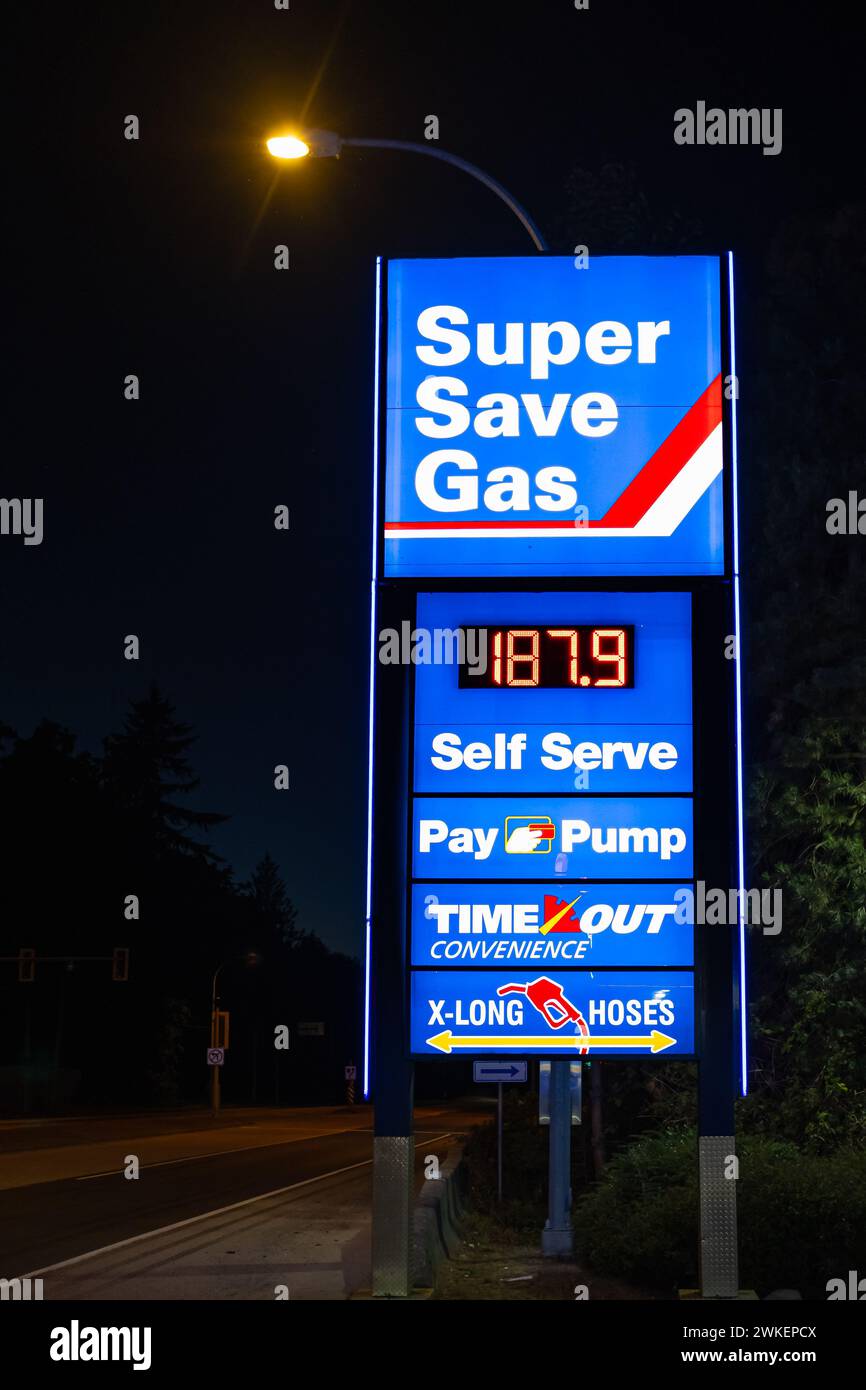Super save gas hi-res stock photography and images - Alamy