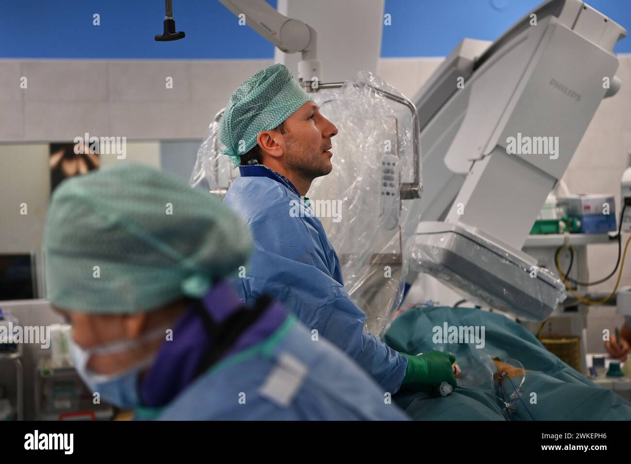 Ostrava, Czech Republic. 20th Feb, 2024. Department of Cardiology and ...