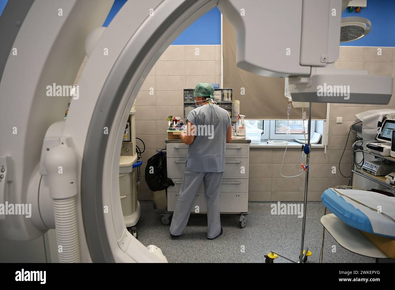 Ostrava, Czech Republic. 20th Feb, 2024. Department of Cardiology and ...